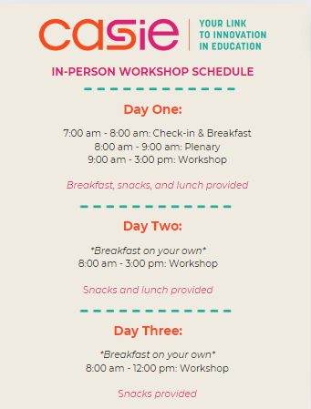 IB Workshops - CASIE